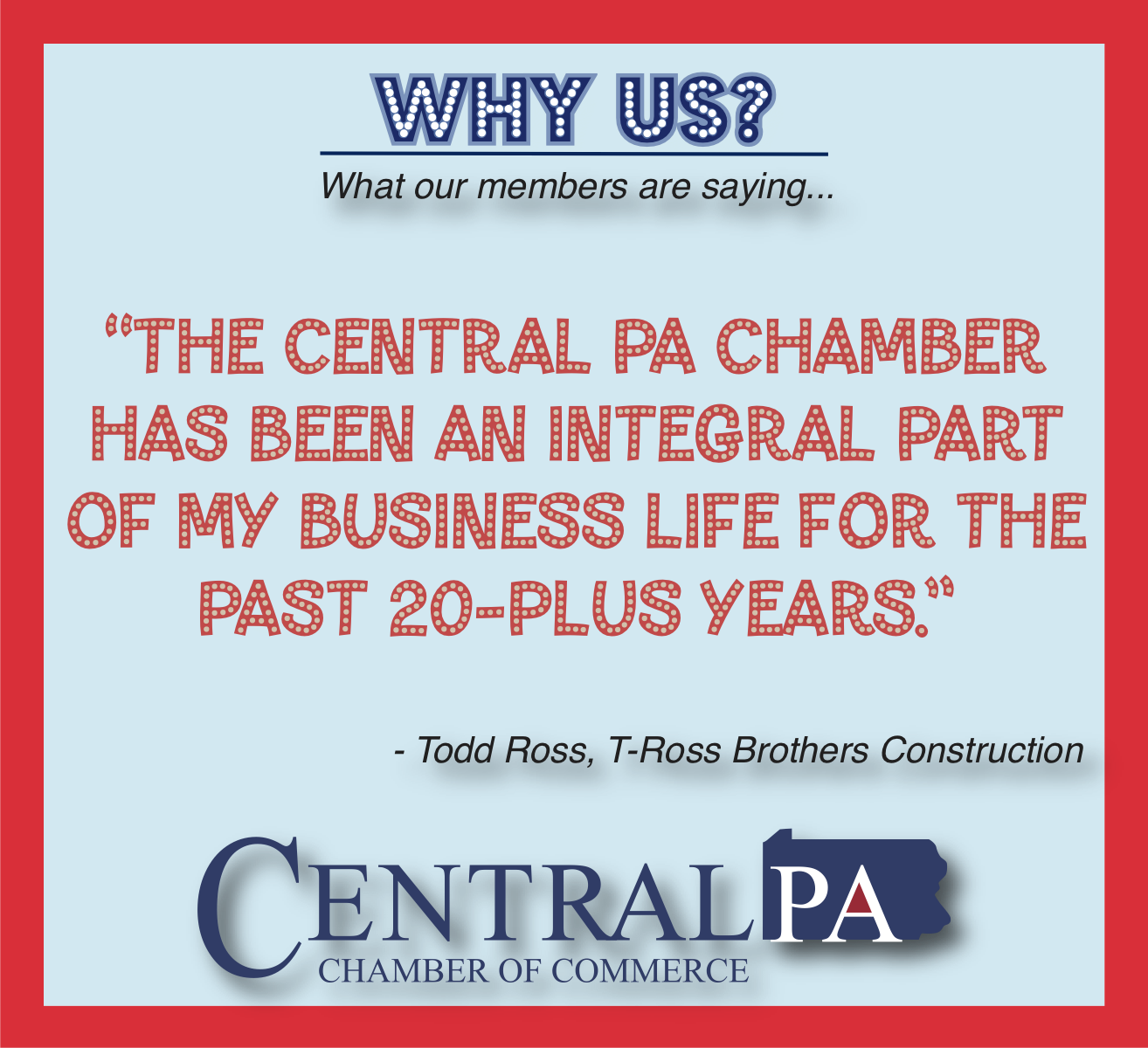 Todd Ross – Central PA Chamber of Commerce