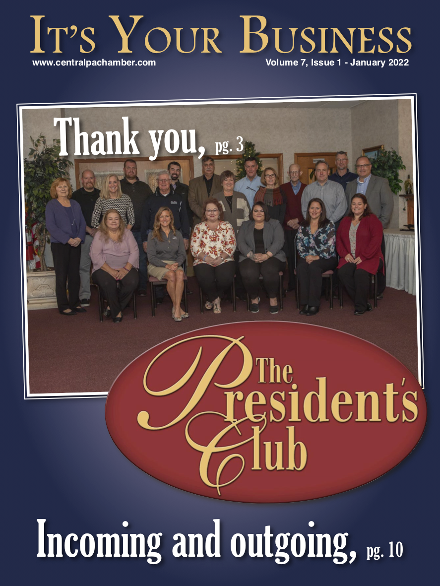 IYB January 2022 cover – Central PA Chamber of Commerce