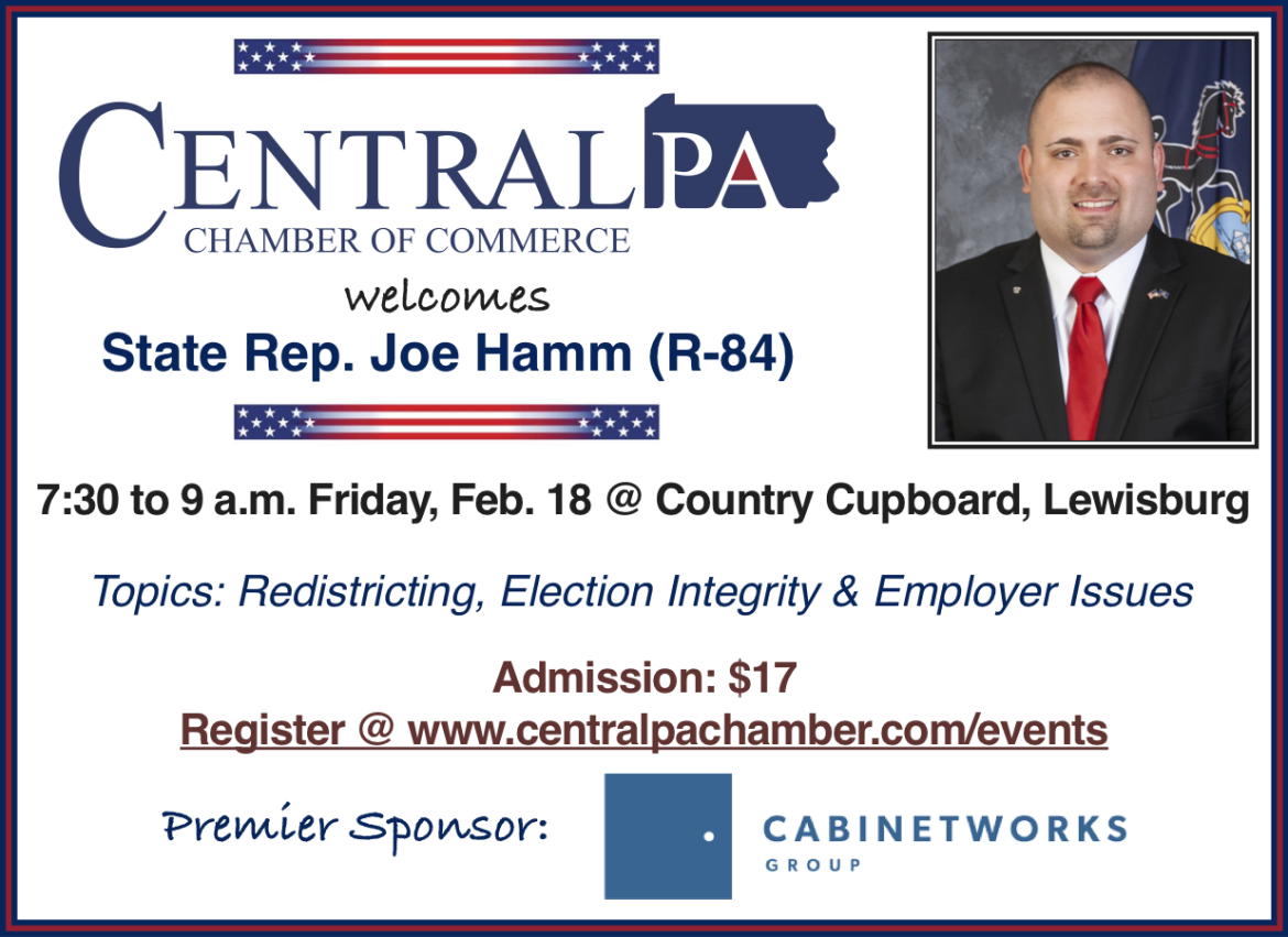 LE 2-18-22 Joe Hamm Cabinetworks – Central PA Chamber of Commerce