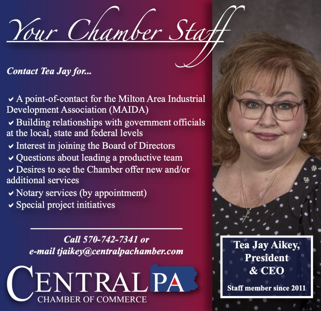 Tea Jay Aikey – Central PA Chamber of Commerce