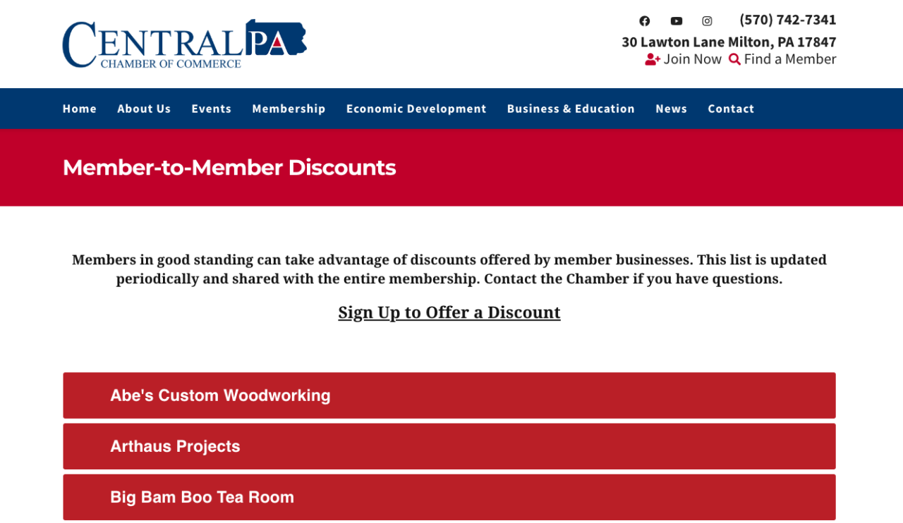 Marketing – Central PA Chamber of Commerce