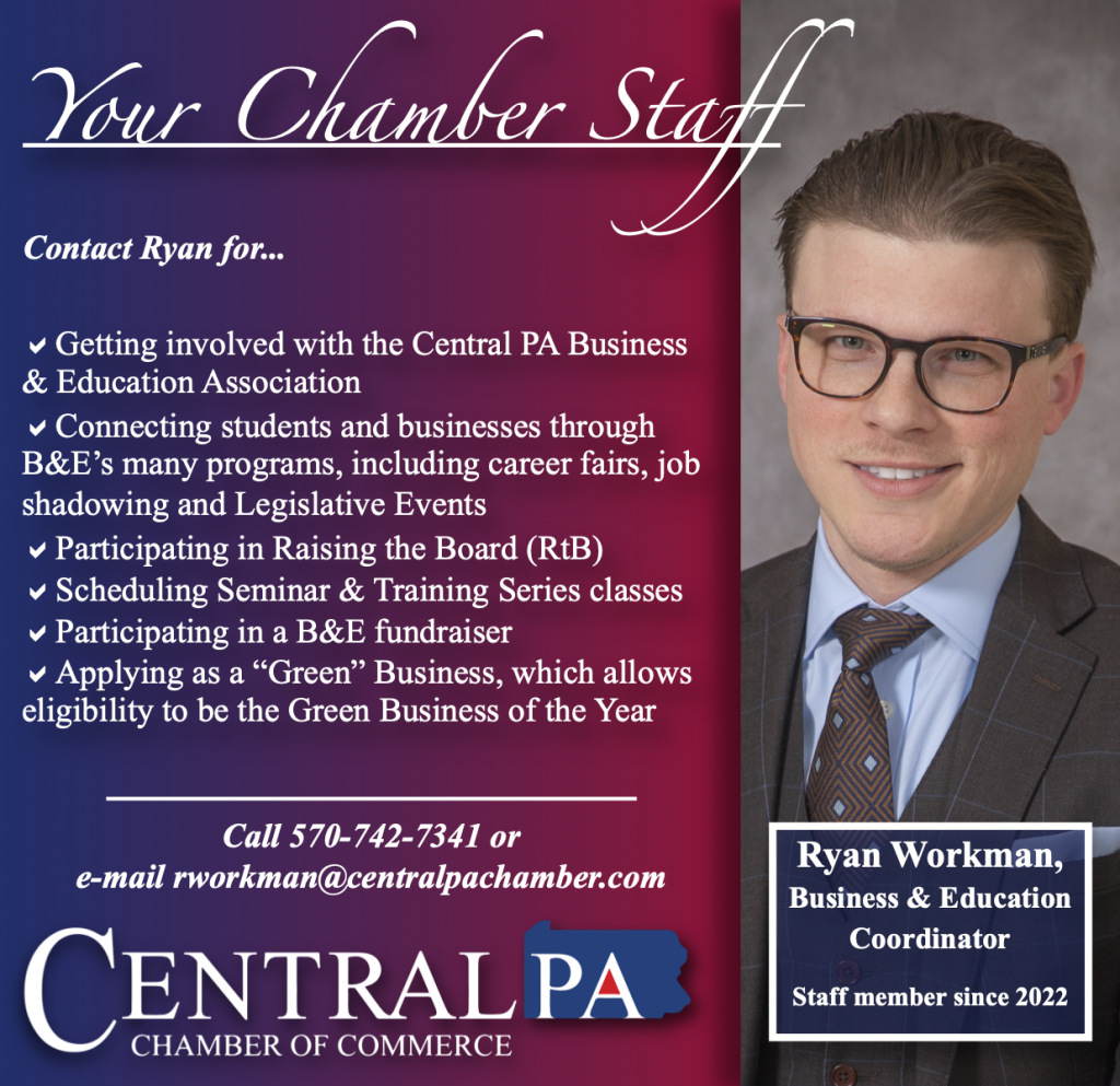 Ryan Workman – Central PA Chamber of Commerce