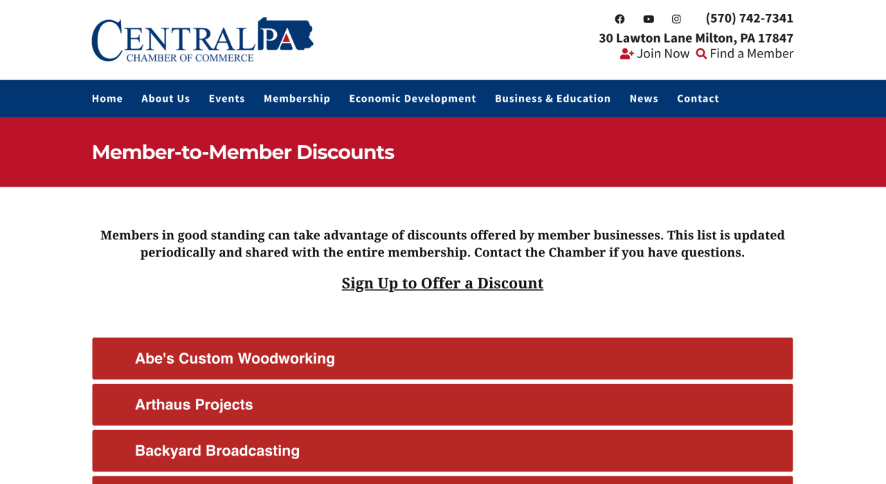 Marketing – Central PA Chamber of Commerce